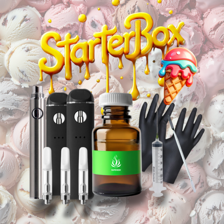 THC-Vape Starterboxen - All-In-One Vaping Packet